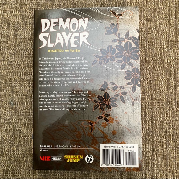 Other | Kimetsu No Yaiba Demon Slayer Vol1 Manga Koyoharu Gotouge ...